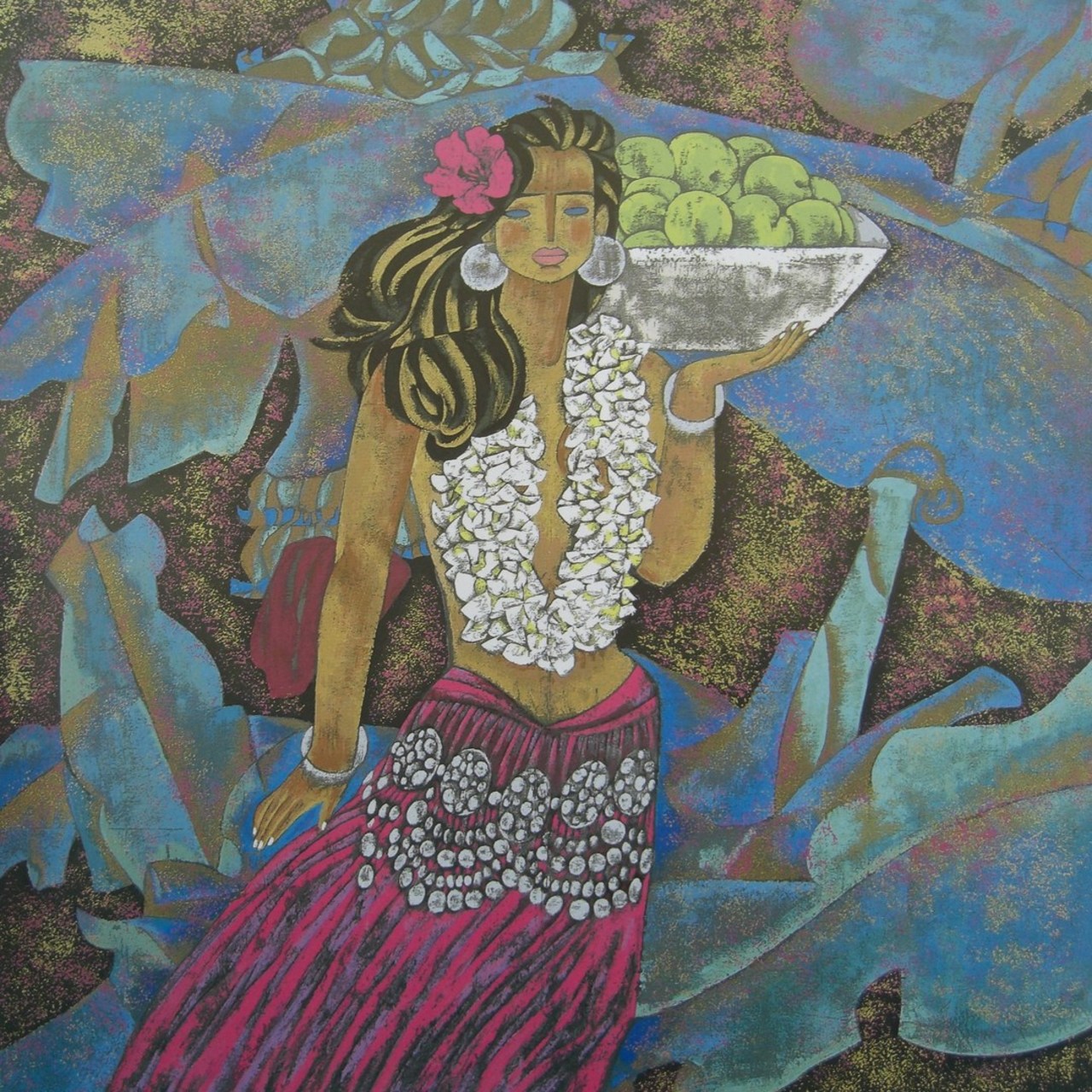 Contemporary Chinese Yunnan Artist Zhou Ling