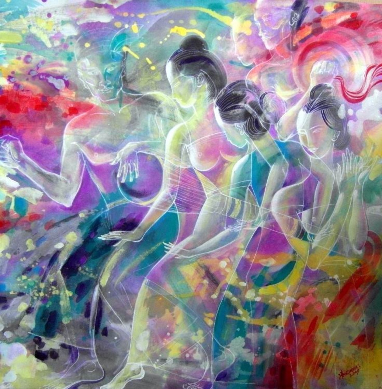 Contemporary Chinese Yunnan Artist Chen Li