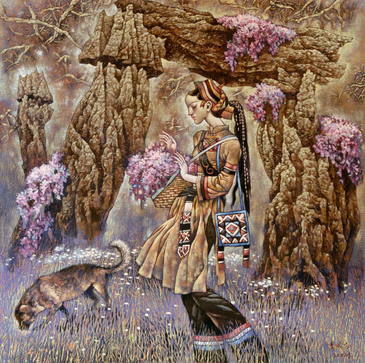 Contemporary Chinese Yunnan Artist Li Chengzhong