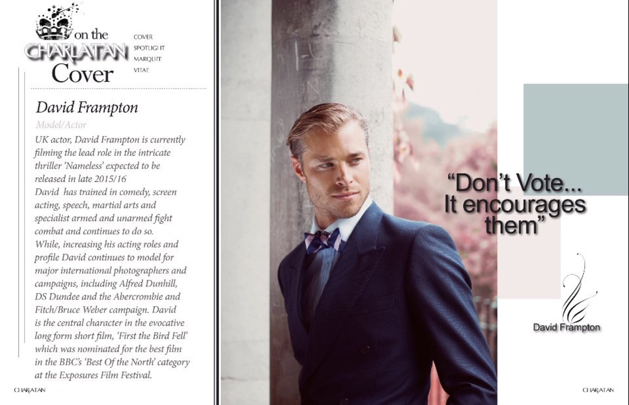 David for Charlatan Magazine