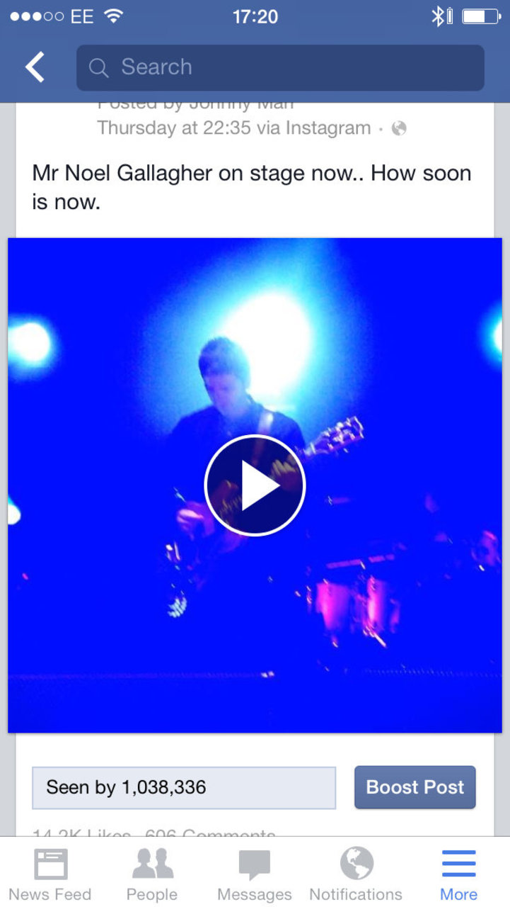 Johnny Marr Instagram takeover