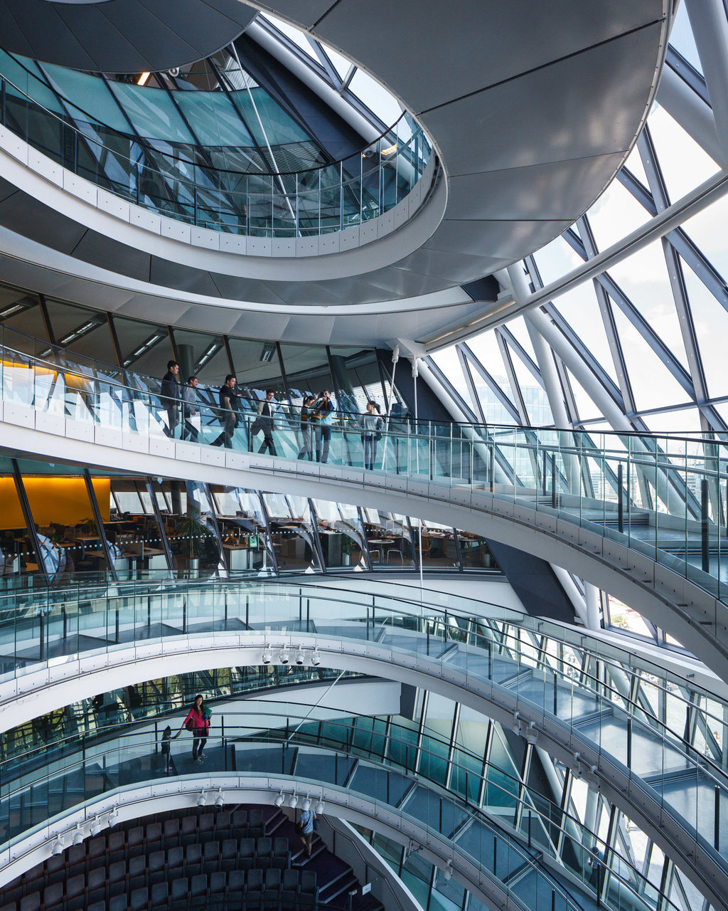 City Hall London, Foster: Interior & Architectural Photography