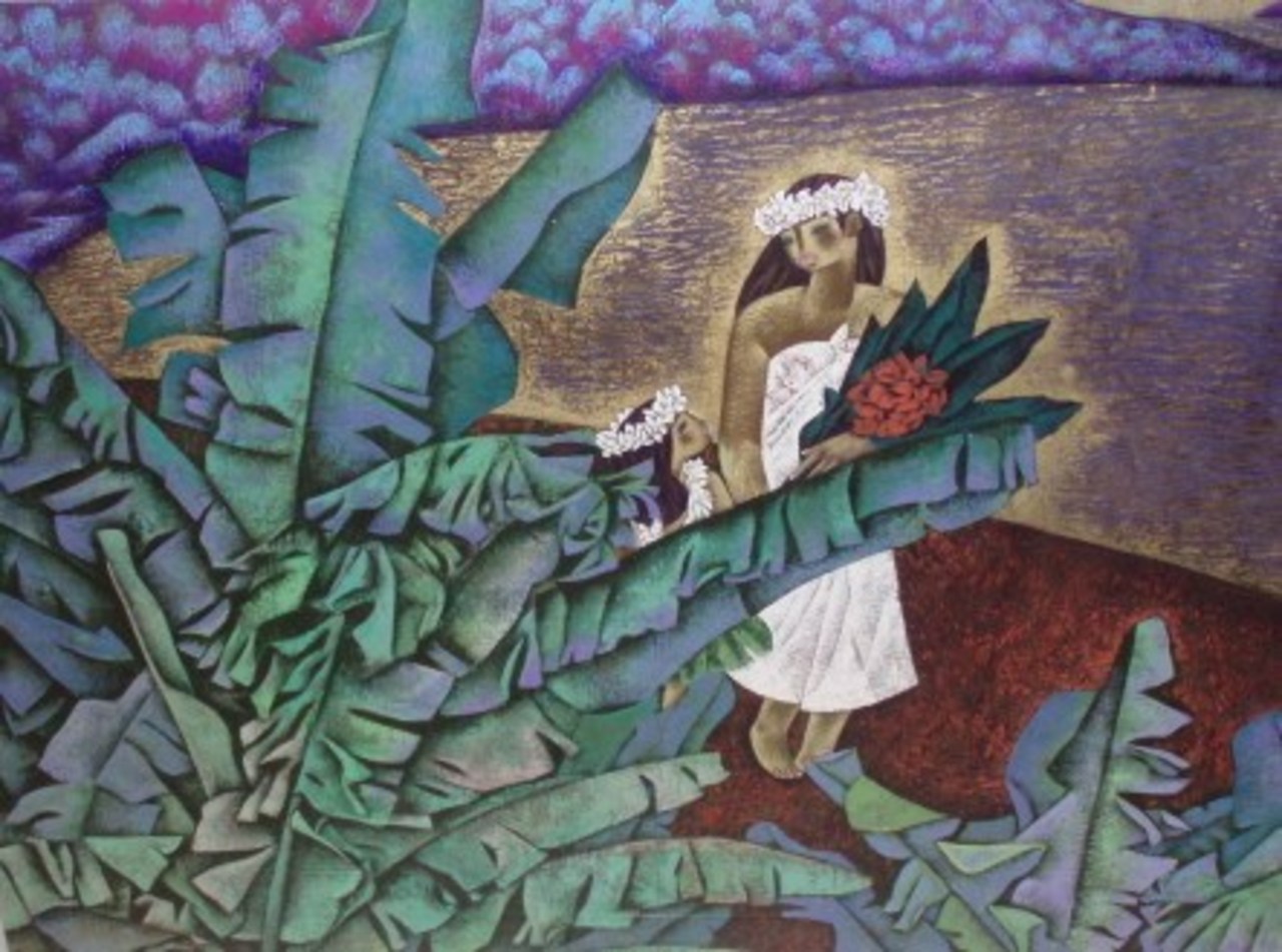 Contemporary Chinese Yunnan Artist Zhou Ling