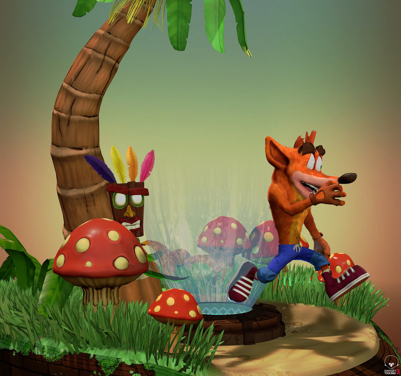 Crash Bandicoot Fan Art