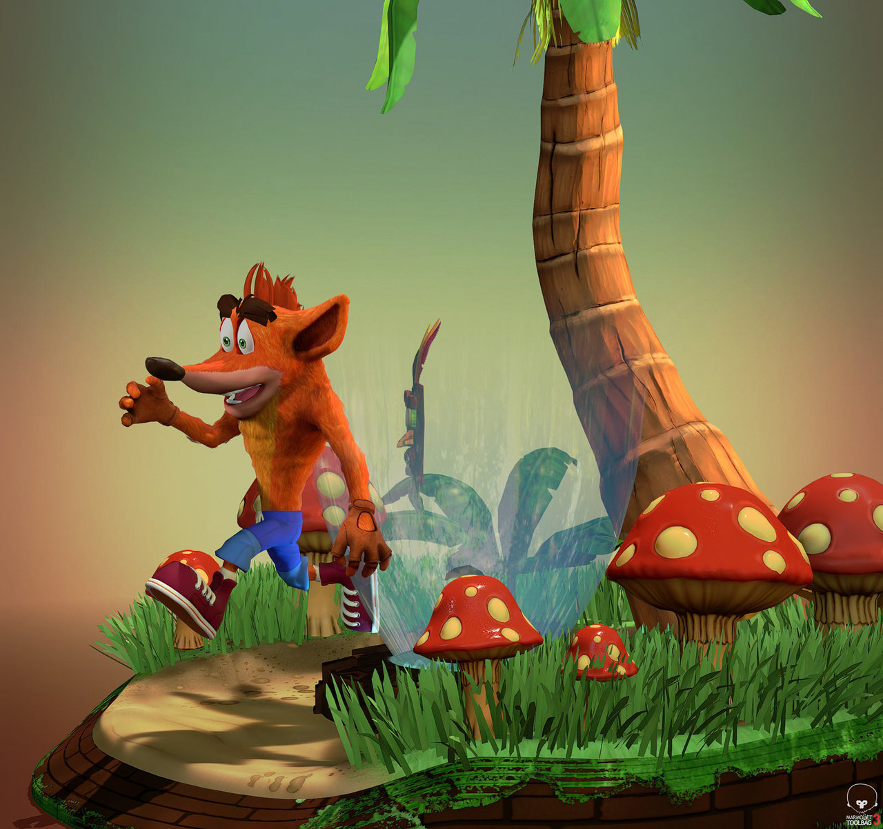 Crash Bandicoot Fan Art