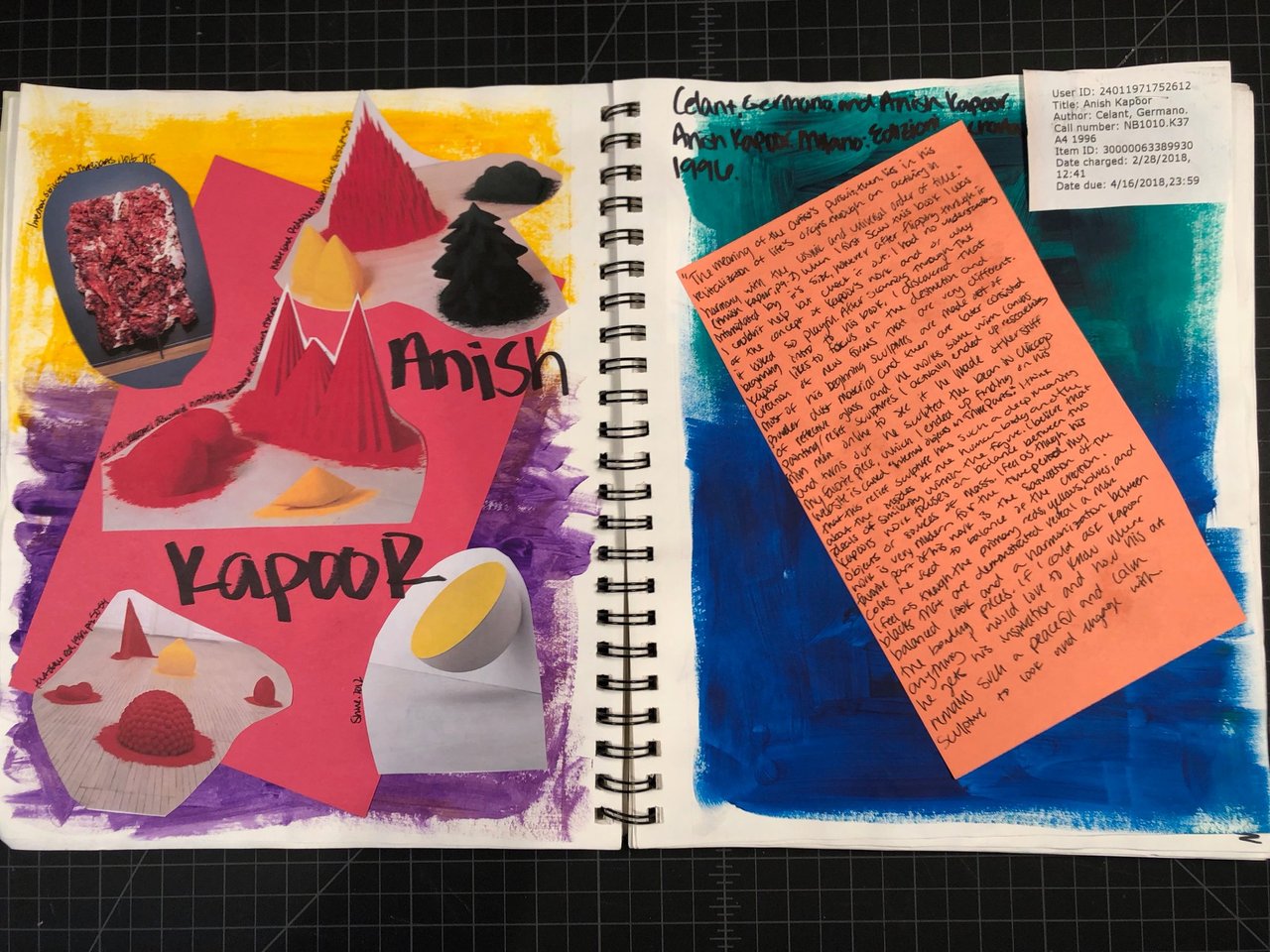 Student Sketchbooks