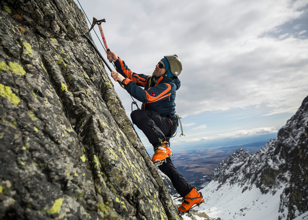 Mountaineers in training