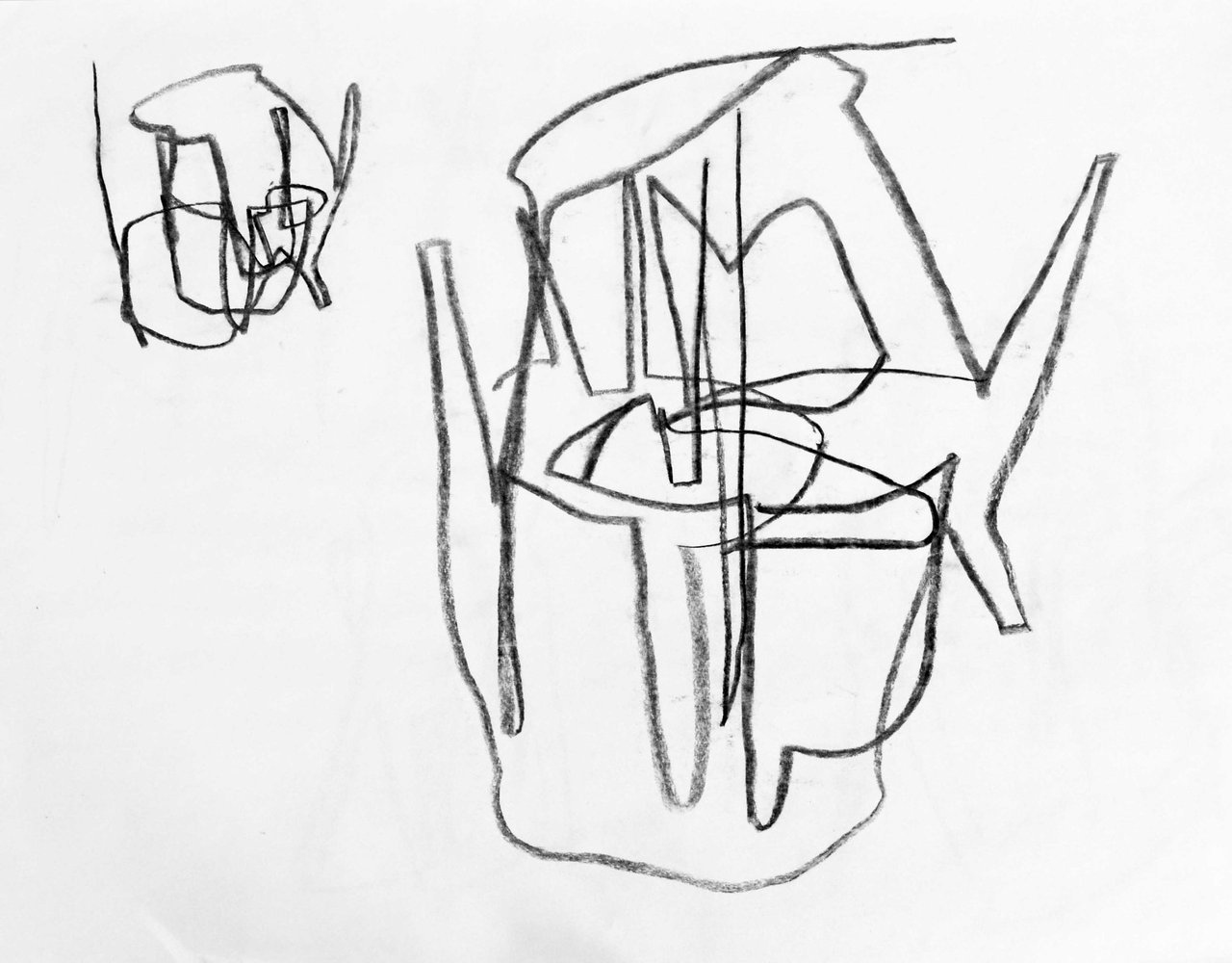 Student Work: Drawing I, II