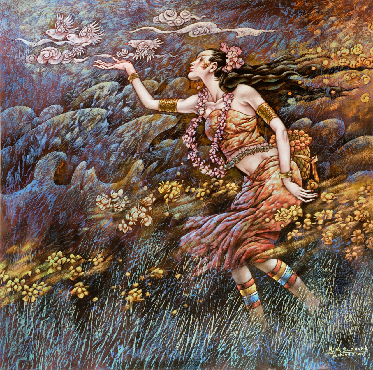 Contemporary Chinese Yunnan Artist Li Chengzhong