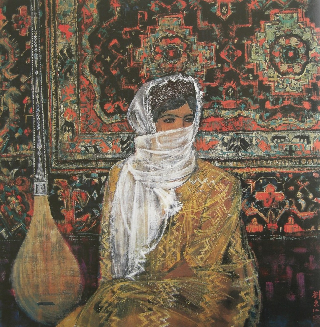 Contemporary Chinese Yunnan Artist Liu Bingjiang